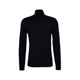 JOOP! JOOP Herren Rollkragenpullover "Donte"dunkelblau, Gr. XL, unifarben, Strick, Obermaterial: 100% Wolle, Pullover