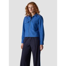 Lecomte Damen Blouson "Jacke"hellblau, Gr. 44, unifarben, 70%Polyester, 30%Wolle, Jacken