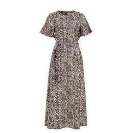 We Fashion Kleid Damen Gr&ouml;&szlig;e 42 dunkelbraun Sommerkleid
