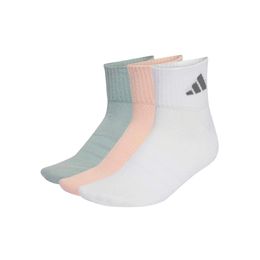 adidas Performance Sportsocken 'ESS' Damen Gr&ouml;&szlig;e 40/42 jade / pastellpink / schwarz / wei&szlig;