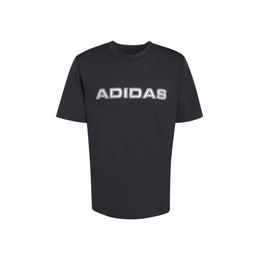 adidas Sportswear Funktionsshirt 'HOT TT' Herren Gr&ouml;&szlig;e M hellgrau / schwarz