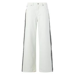 adidas originals Jeans 'FIREBIRD' Damen Gr&ouml;&szlig;e 28 schwarz / wei&szlig;