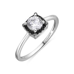 Luxenter Ring 'LEHAK' Damen Gr&ouml;&szlig;e 58 silber