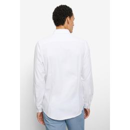 OLYMP Herren Businesshemd "OLYMP Level Five 24/Seven, Body Fit, Modern Kent", wei&szlig;, Gr. 43, 64% Baumwolle, 27% Polyester, 9% Elasthan, Hemden