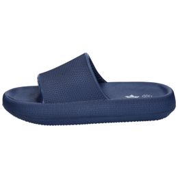 Lico Herren Badesandale "Badesandale Hawaii", Gr. 45, blau, Gummi, Schuhe