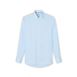 OLYMP Herren Businesshemd "OLYMP Level Five, Body Fit, Royal Kent"bleu, Gr. 37, 100% Baumwolle, Hemden