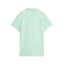 Puma Damen Poloshirt "CLOUDSPUN Wavey Polo Damen", gr&uuml;n, Gr. S, mehrfarbig, Obermaterial: 94% Polyester, 6% Elasthan, Shirts