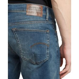 G-Star Raw G-STAR Herren Regular-fit-Jeans "3301 Slim Jeans"vintage medium aged, Gr. 29, Obermaterial: 92% Baumwolle, 7% Elastomultiester, 1% Elasthan, Jeans