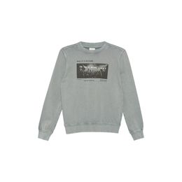 s.Oliver Sweatshirt Jungen Gr&ouml;&szlig;e 158 anthrazit / stone / schwarz / wei&szlig;
