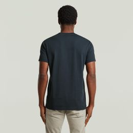 G-Star Raw G-STAR Herren T-Shirt "Base-S T-Shirt", schwarz, Gr. S, unifarben, Jersey, Obermaterial: 100% Baumwolle, Shirts, mit kleinem Logo-Detail