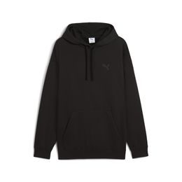 Puma Damen Kapuzenpullover "Essentials Elevated Hoodie Erwachsene", schwarz, Gr. XXS, Obermaterial: 34% Polyester, 66% Baumwolle; Kapuzenfutter: 100%