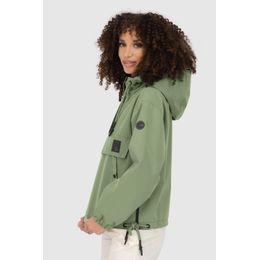 alife and kickin ALIFE & KICKIN Damen Anorak "NIVIAAKA"dust, Gr. XS, unifarben, Web, Obermaterial: 100% Polyester, Jacken, leichter, l&auml;ssiger Schlupf-Anorak mit