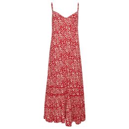 Superdry & Co Kleid Damen Gr&ouml;&szlig;e 20 beige / rot