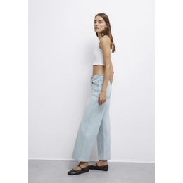 Mavi Damen Weite Jeans "MALIBU", blau, Gr. 32, 99% Baumwolle, 1% Elastan, Jeans, Wide Leg Jeans