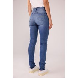 LIEBLINGSST&Uuml;CK LIEBLINGSST&Uuml;CK Damen Skinny-fit-Jeans "MammaMiaEP", blau, Gr. 38, unifarben, Denim/Jeans, Obermaterial: 91% Baumwolle, 5% Polyester, 4% Elasthan,