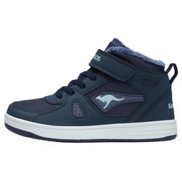 Kangaroos M&auml;dchen Sneaker "K-CP Kalley II EV", Gr. 30, blau, Synthetik, Schuhe, Warmfutter,Winterschuhe, Schn&uuml;rboots, Sneakerboots