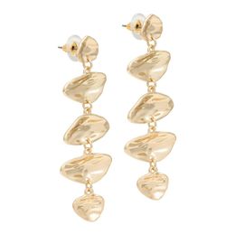 A&c Oslo &ndash; Nordic Design Jewellery Earrings 'Swells Gold' female Gold size One Size