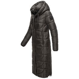 Navahoo Damen Steppmantel "Waffelchen", schwarz, Gr. L, Obermaterial: 100% Polyester; Futter: 100% Polyester; Wattierung: 100% Polyester, M&auml;ntel,