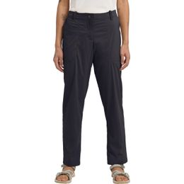 Jack Wolfskin Damen Outdoorhose "DESERT PANTS W", blau, Gr. 38, Oberstoff: 95% POLYAMID, 5% ELASTHAN; Futter 1:00% POLYESTER, Hosen