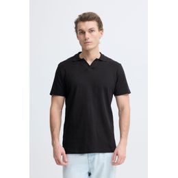 Blend Herren Poloshirt "BHEskild"schwarz beauty, Basic, Gr. XL, unifarben, Piqu&eacute;, 100% Baumwolle, Shirts, Strukturiertes Polo-Hemd