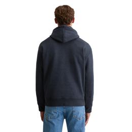 Marc O'Polo MARC O'POLO Herren Hoodie "relaxed fit aus weicher Bio-Baumwolle", schwarz, Gr. S, Sweatware, Obermaterial: 100% Baumwolle, Sweatshirts, Ton-in-Ton