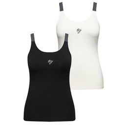 Ulla Popken Undershirt female Black size 62-64