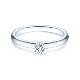 Trilani Ring Damen Gr&ouml;&szlig;e 54 silber