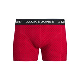 Jack & Jones JACK & JONES Herren Trunk "JACPALMTREE TRUNKS 3 PACK SN", Gr. XL, bunt, Jersey, Obermaterial: 95% Baumwolle, 5% Elasthan, bedruckt, unifarben,