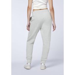 Chiemsee Damen Sweathoseneutral gray melange, Gr. L, 90% Baumwolle, 10% Viskose, Hosen