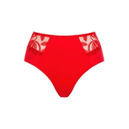 Felina Damen Taillenslip "Taillenslip Choice", Gr. 40, rot, Stoff, Obermaterial: 73% Polyamid PA. 16% Elasthan EL. 6% Baumwolle CO. 5% Polyester