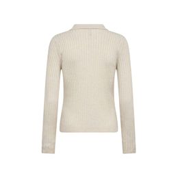 soyaconcept Damen Cardigan "Soya Concept Cardigan SC-FETIMA 2"91620 cream melange, Gr. XXL, Obermaterial: 40% Viskose, 30% Polyamid, 27% Polyester,