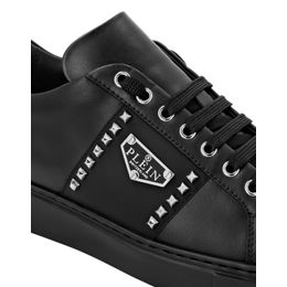 Philipp Plein Herren Sneaker "Hexagon", Gr. 400202, schwarz, schwarz, Schuhe