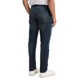 Tom Tailor Herren Tapered-fit-Jeans, schwarz, Gr. 38, unifarben, Denim/Jeans, Obermaterial: 78% Baumwolle, 20% Polyester, 2% Elasthan, Jeans