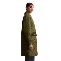 Marc O'Polo MARC O'POLO Damen Steppmantel "aus recyceltem Polyester"mossy olive, Gr. 36, unifarben, Obermaterial: 100% Polyester. F&uuml;llung: 100% Polyester.