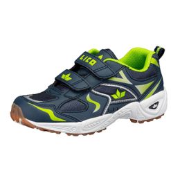 Lico M&auml;dchen Hallenschuh "Sportschuh Bob V", Gr. 37, blau, Synthetik, Schuhe