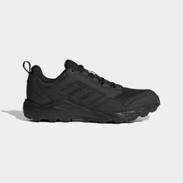 adidas terrex Herren Trailrunningschuh "TRACEROCKER 2.0 TRAILRUNNING", Gr. 41, schwarz, Synthetik, Textil, Schuhe, Trail-Runningschuhe