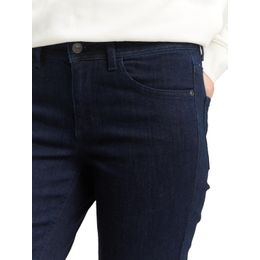 Tom Tailor Damen Straight-Jeans "Alexa Straight", blau, Gr. 33, Denim/Jeans, Obermaterial: 98% Baumwolle, 2% Elasthan. Futter: 65% Baumwolle, 35%