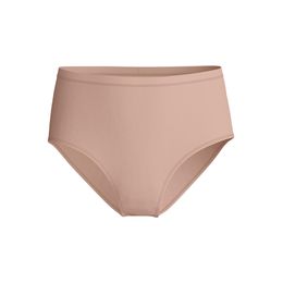 Calida Damen Slip "Natural Comfort", Gr. XStimeless taupe, Single Jersey, Obermaterial: 92% Baumwolle, 8% Elasthan, Unterhosen, elastische, Single