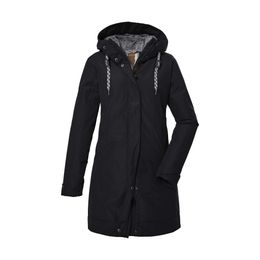 G.I.G.A. by Killtec Damen Parka "GW 13 WMN PRK", blau, Gr. 46, G.I.G.A. DX BY KILLTEC, Oberstoff: 88% Polyester, 12% Baumwolle, Futter: 100% Polyester, Wattierung: 100%