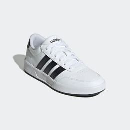 M&auml;dchen Sneaker "BREAKNET 3.0 F&Uuml;R KIDS", adidas Sportswear, Gr. 36, schwarz-wei&szlig;, Synthetik, Schuhe, f&uuml;r Kinder & Jugendliche