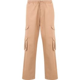 DEF Herren Cargohose "DEF DEF Pure Cargopants"braun, Gr. XXL, unifarben, 100% Baumwolle, Hosen