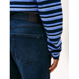 Tommy Jeans Herren Slim-fit-Jeans "RYAN SLIM STR", blau, Gr. 30, Denim/Jeans, Obermaterial: 99% Baumwolle, 1% Elasthan, Jeans, slim fit, straight leg