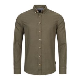 INDICODE Jeans Button Up Shirt 'Riverside' male Green size XXXL