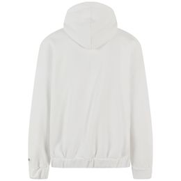 DROPSIZE Herren Kapuzensweatshirt "Dropsize Herren Super Heavy Oversize Blank Zip Hoodie", wei&szlig;, Gr. XL, 70% Baumwolle, 30% Polyester, Sweatshirts