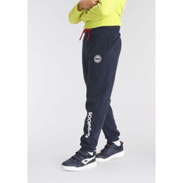Kangaroos Jungen Sweathose "Jogginghose f&uuml;r Jungen", blau, Gr. 176, bedruckt, Sweatware, Obermaterial: 100% Baumwolle, Hosen, Logo-Drucken