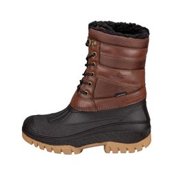 Lico Herren Winterstiefel "Winterstiefel Fenna", Gr. 45, braun, Synthetik, Schuhe