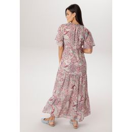 Damen Maxikleid, rosa, Gr. 36, Aniston SELECTED, bedruckt, gebl&uuml;mt, gemustert, Chiffon, Obermaterial: 100% Polyester. Futter: 100% Polyester,