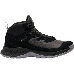 Keen Damen Winterstiefel "HIGHTRAIL MID POLAR", Gr. 43schwarz, steel grau, Leder, Synthetik, Schuhe, Winterschuhe, Winterboots, Snowboots, wasserdicht
