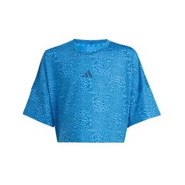 adidas Sportswear Performance Shirt 'Future Icons' girl Blue size 152