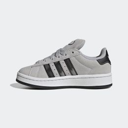 M&auml;dchen Sneaker "CAMPUS 00S KIDS", adidas originals, Gr. 28, silber, Leder, Synthetik, Schuhe, f&uuml;r Kinder & Jugendliche